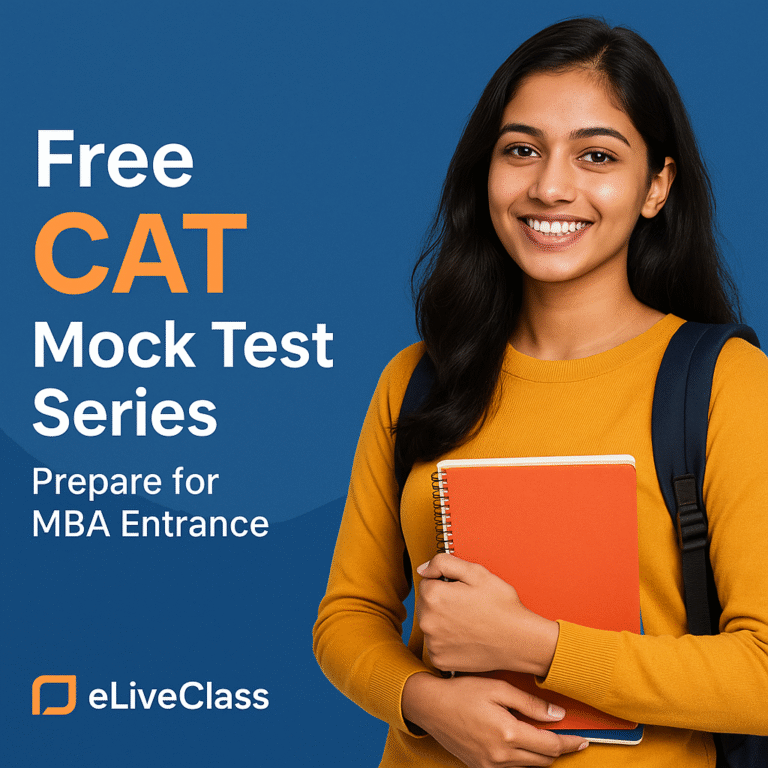 Free CAT mock test online ; CAT 2025 mock test series; MBA entrance ...