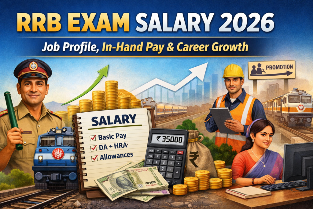 RRB Exam Salary 2026: Job Profile, In-Hand Pay, Allowances & Career Growth
